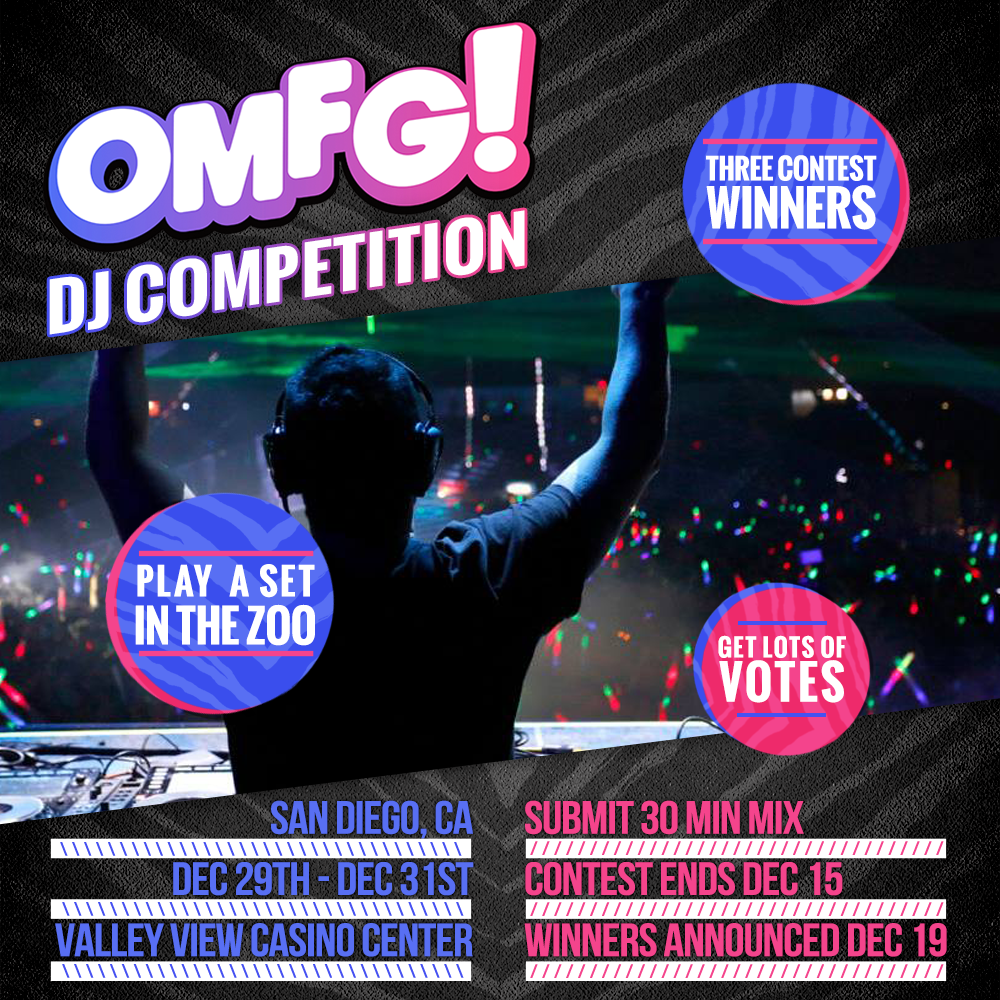 OMFG! NYE San Diego DJ Competition - LED Presents