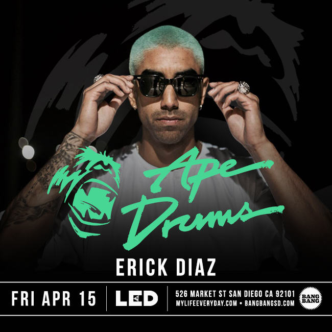 Ape Drums at Bang Bang - April 15th, 206 - LED Presents